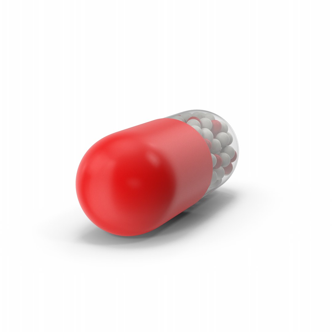 Pill Capsule Model - TurboSquid 1964717