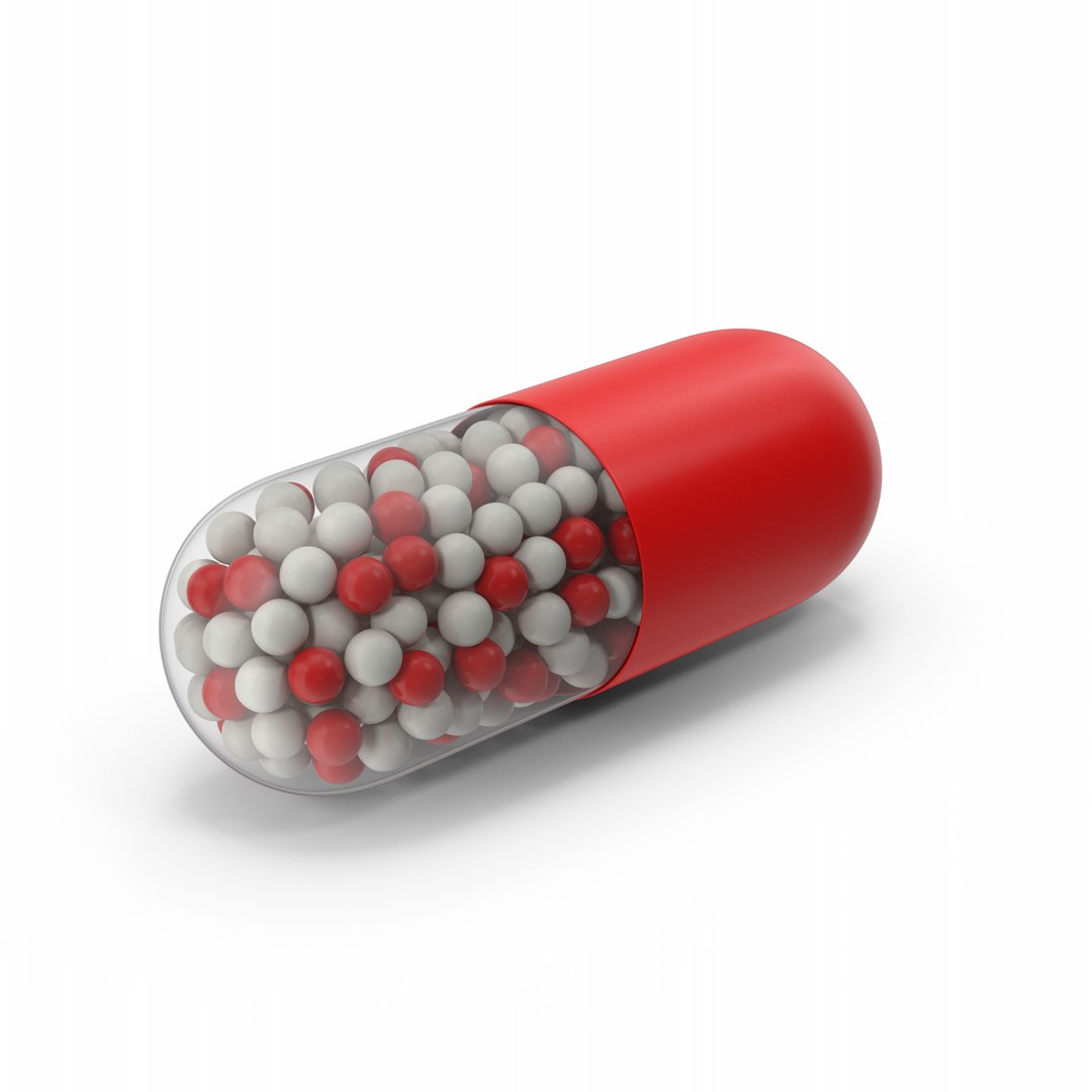 Pill Capsule Model - TurboSquid 1964717