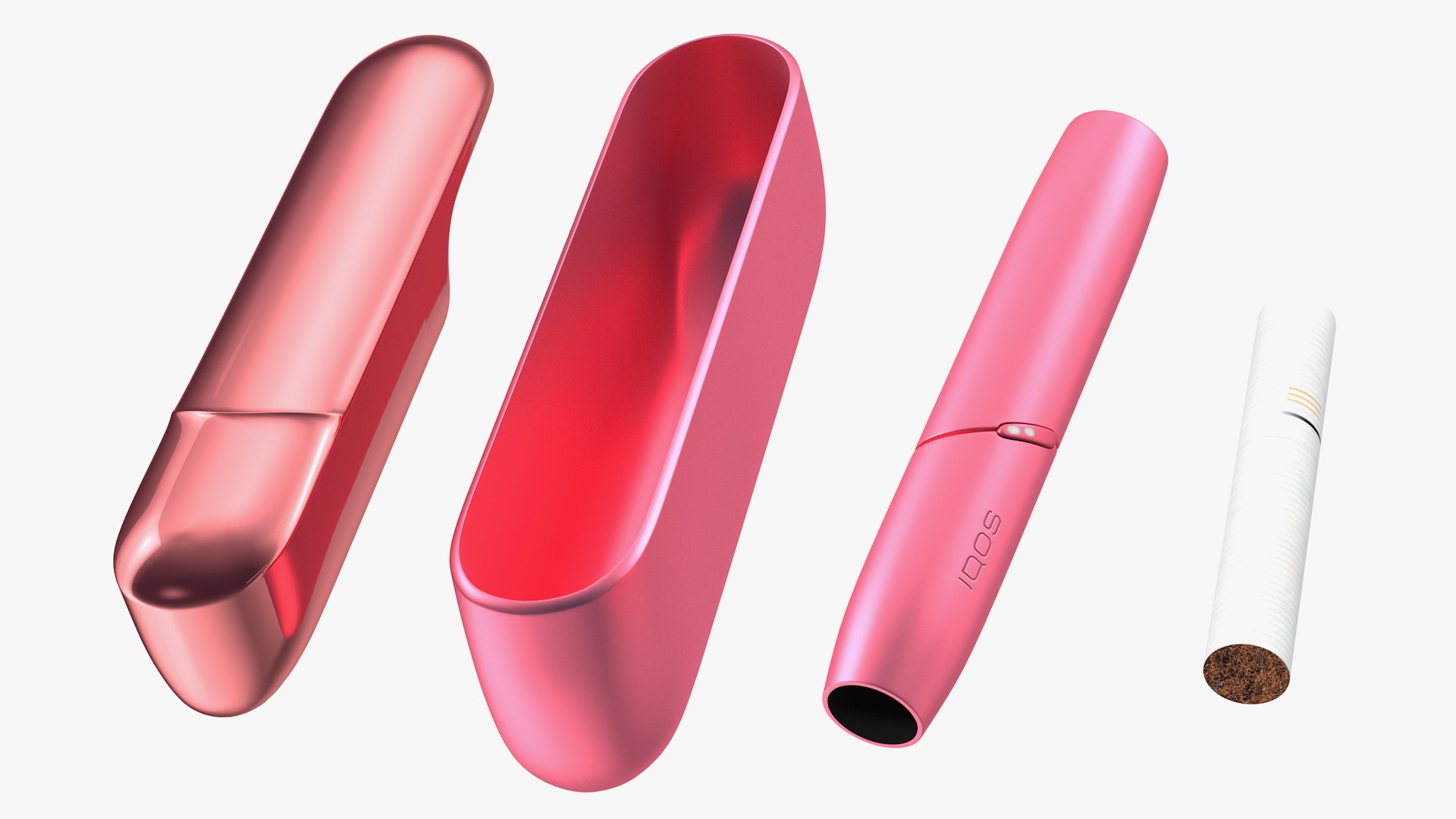 3D Electronic Cigarettes Kit - TurboSquid 1494455