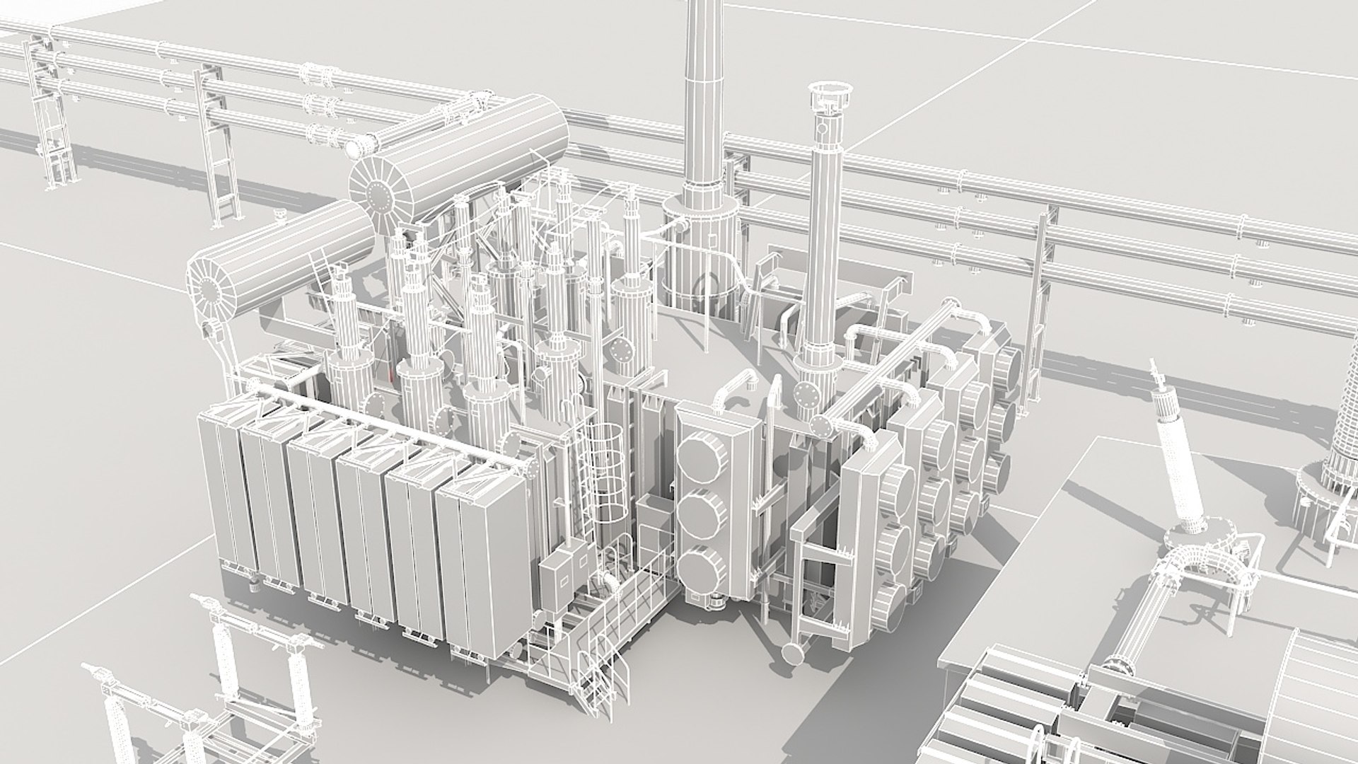 3D Model Electrical Power Equipment 2 - TurboSquid 2245412