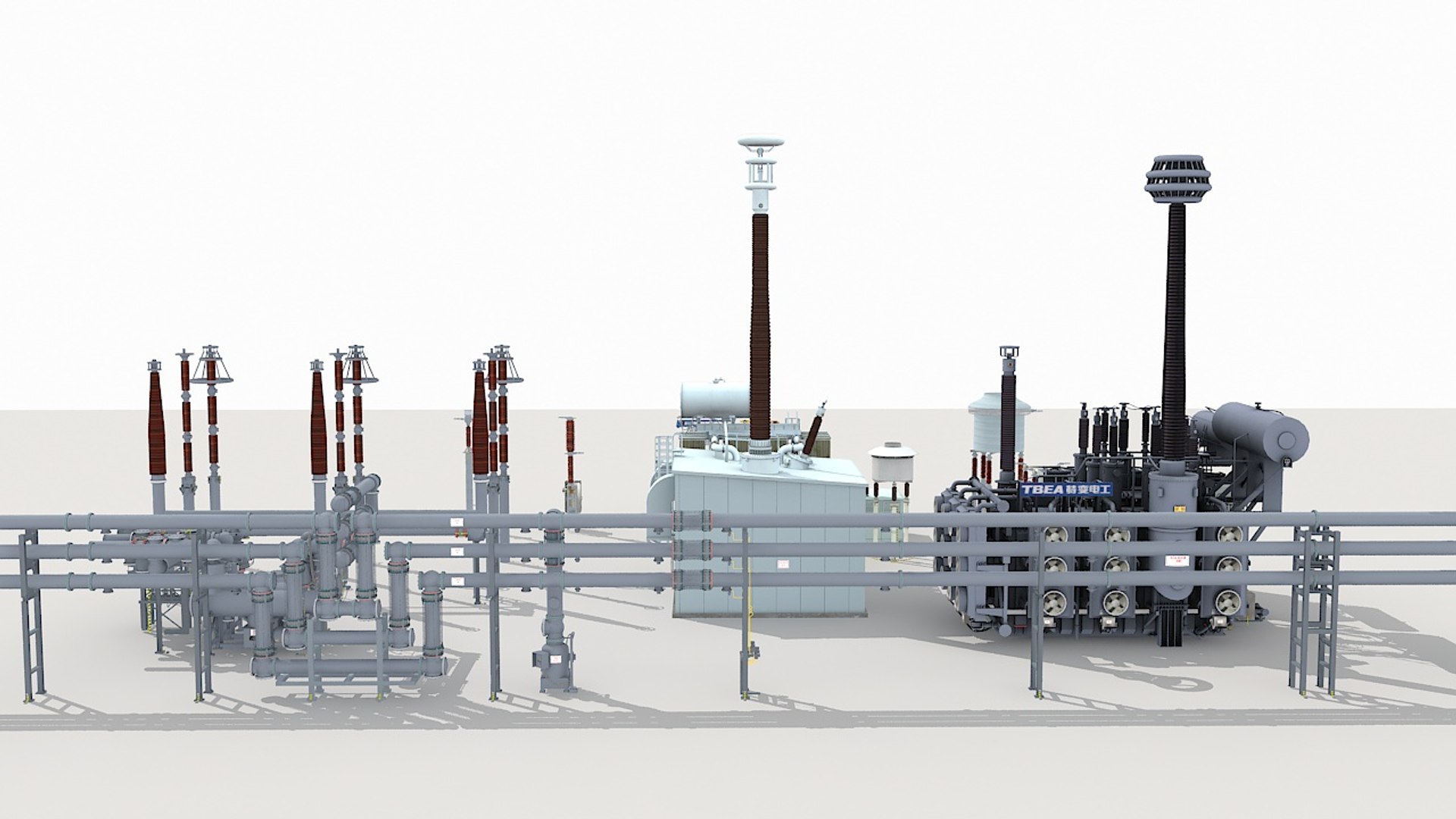 3D Model Electrical Power Equipment 2 - TurboSquid 2245412