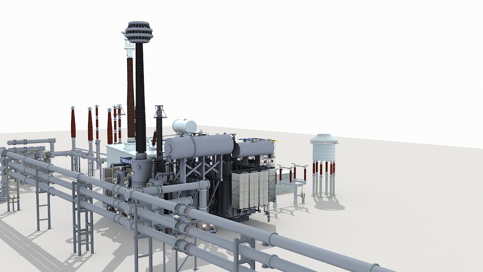 3D Model Electrical Power Equipment 2 - TurboSquid 2245412