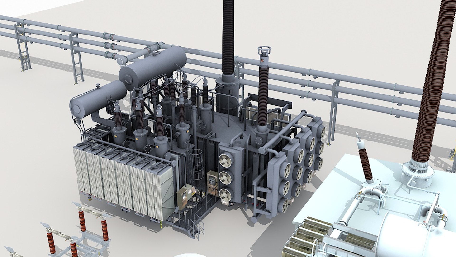 3D Model Electrical Power Equipment 2 - TurboSquid 2245412