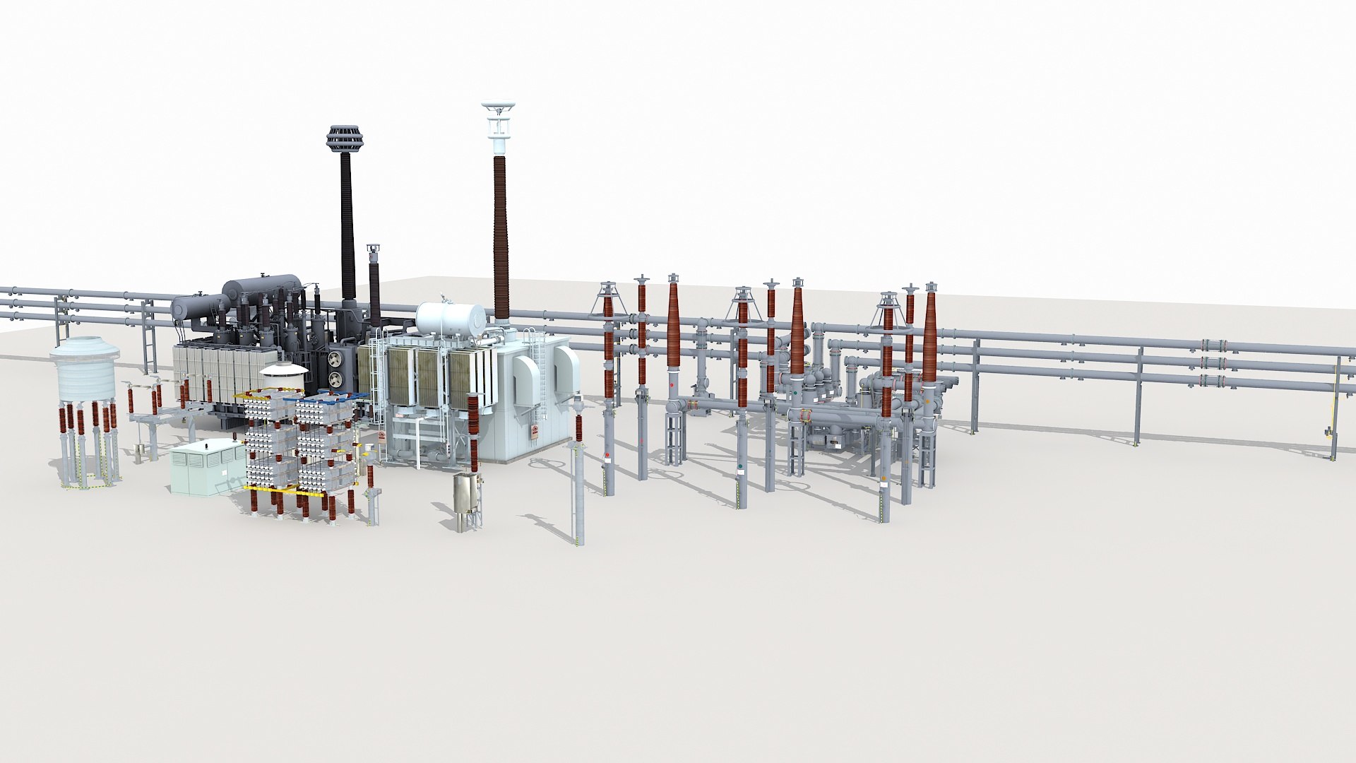 3D Model Electrical Power Equipment 2 - TurboSquid 2245412