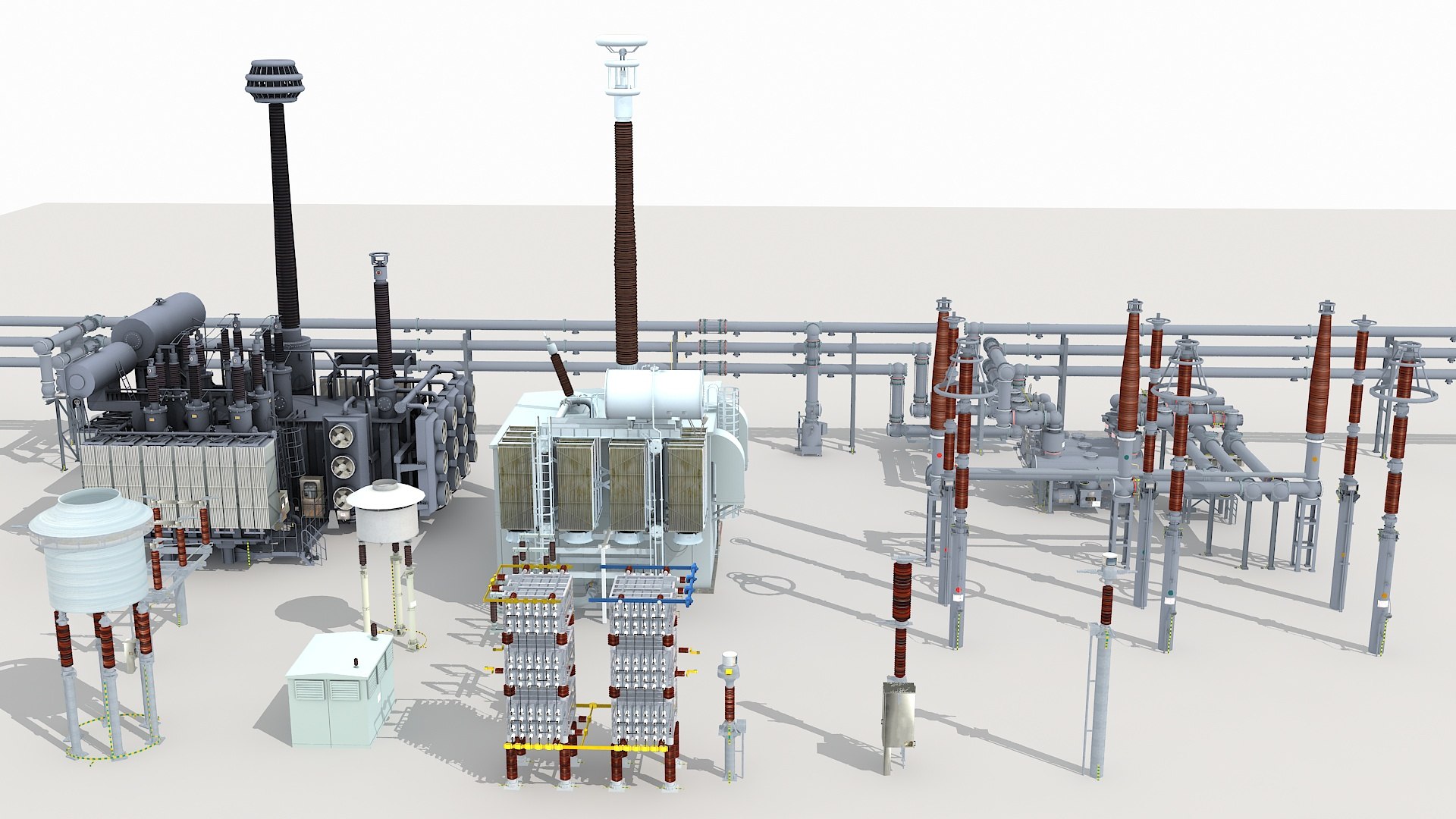 3D Model Electrical Power Equipment 2 - TurboSquid 2245412