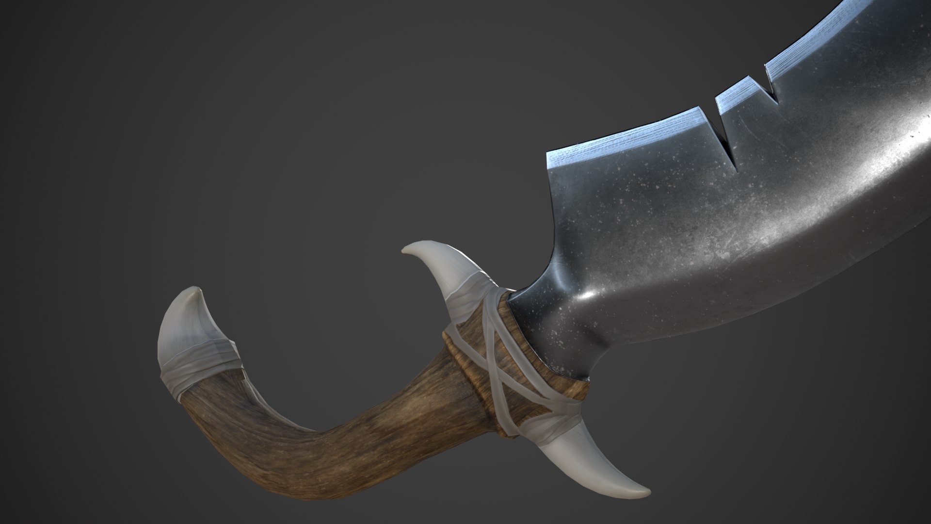 Fantasy Sickle 3D - TurboSquid 2133315