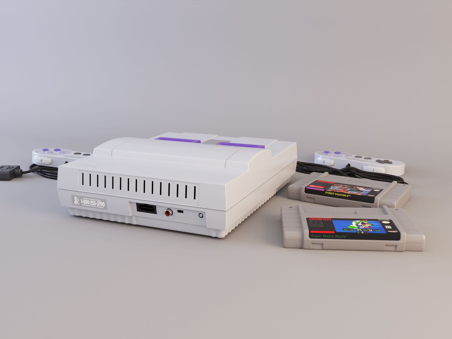 SUPER NINTENDO 2021 3D Model - TurboSquid 1794765