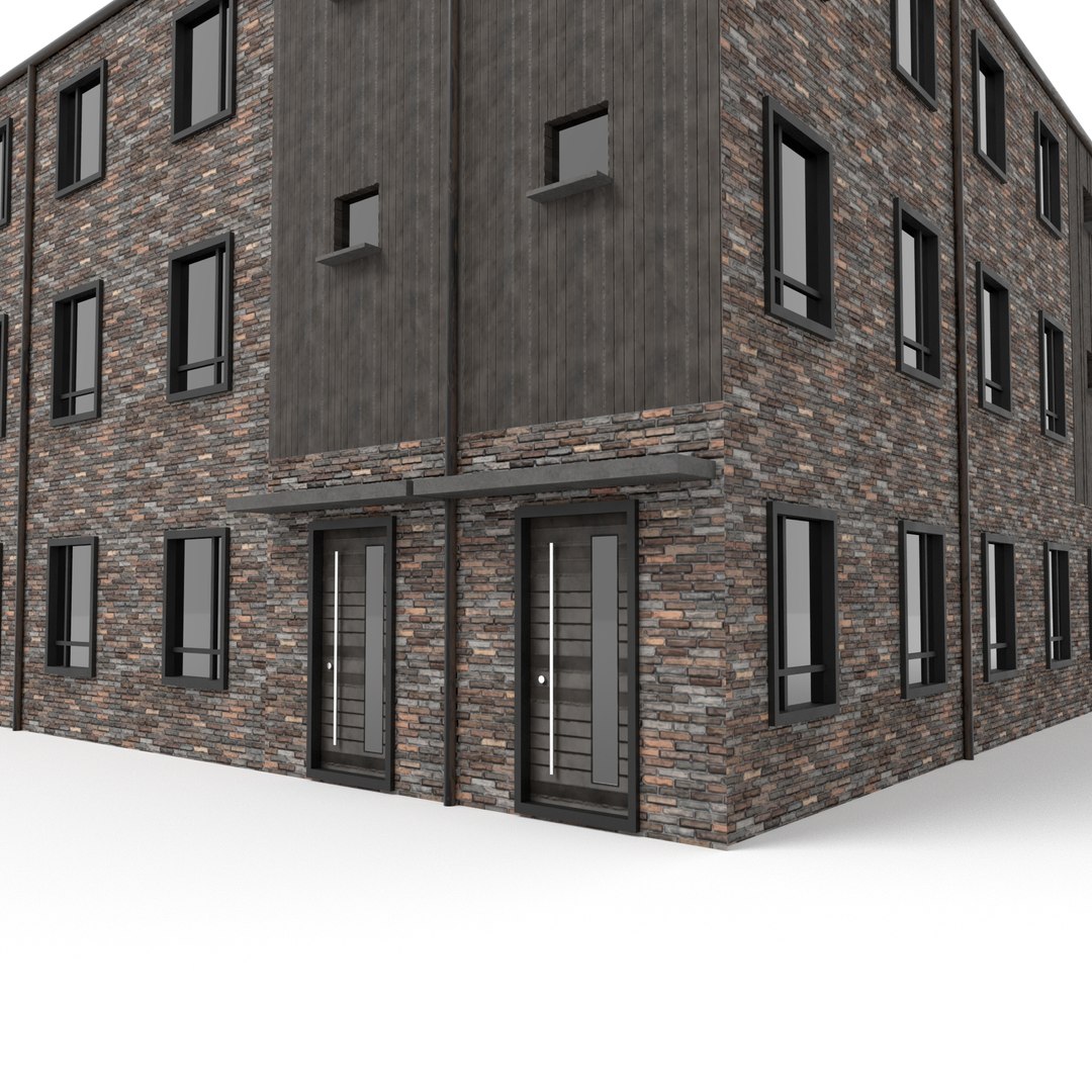 Civic Game Ready Building model - TurboSquid 2126402