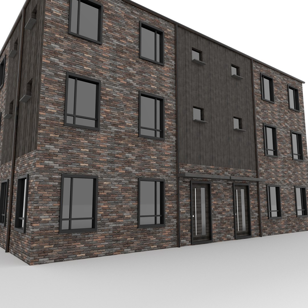 Civic Game Ready Building model - TurboSquid 2126402