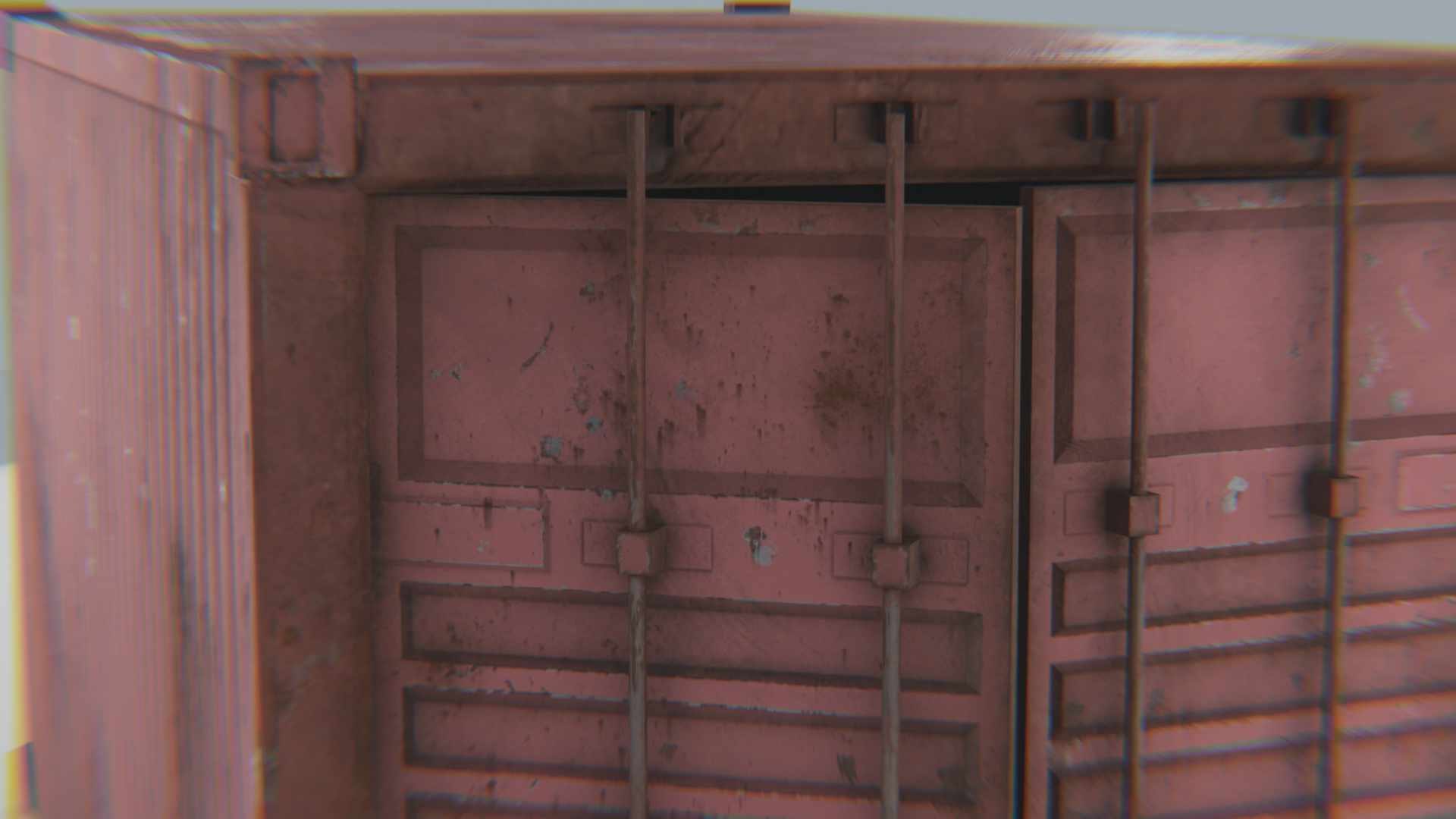 3D Model Shipping Container- Game Ready - TurboSquid 2121661