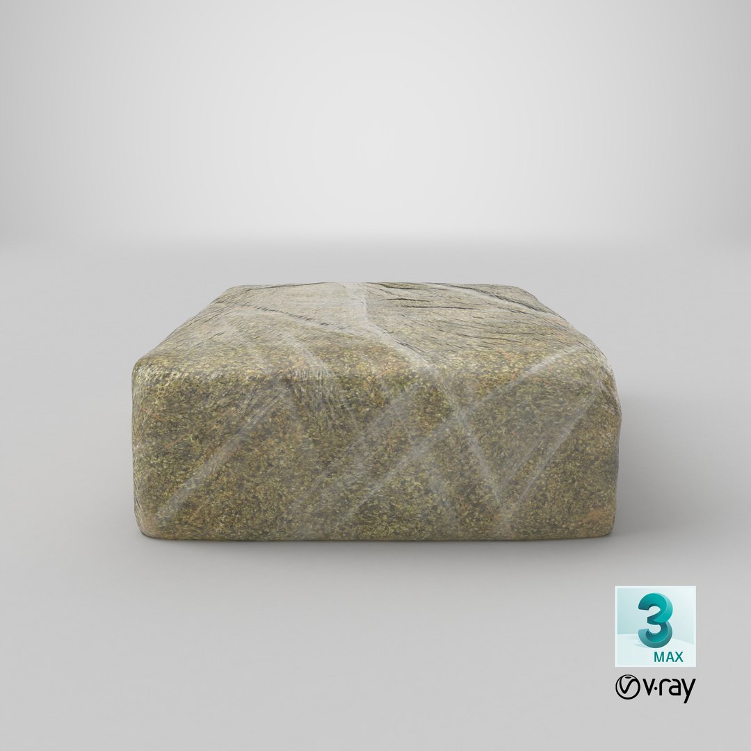 Large wrapped drug brick 3D model - TurboSquid 1149773