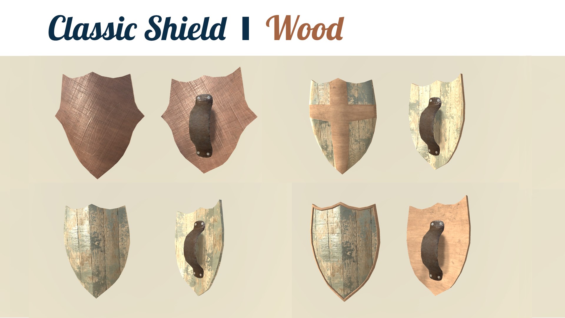 20 Shields 3D Model - TurboSquid 1305068