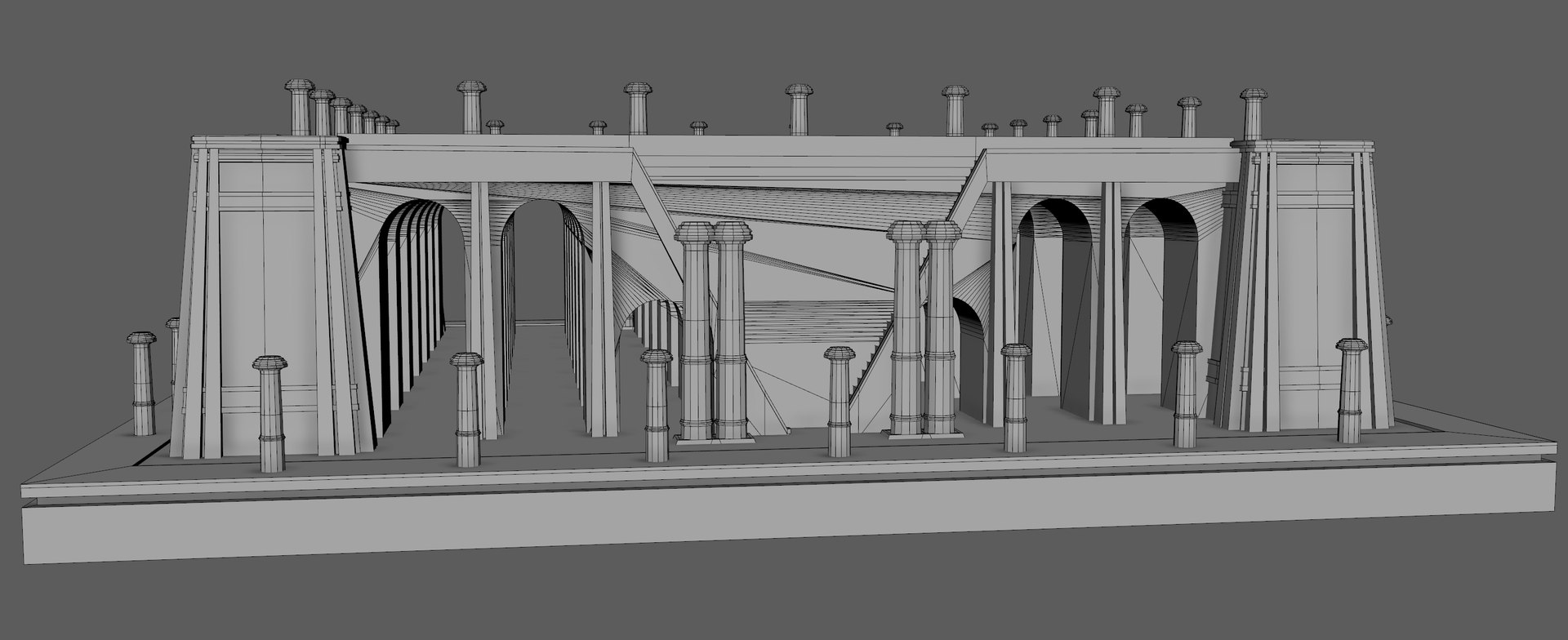 Ancient Temple Model - TurboSquid 2203652