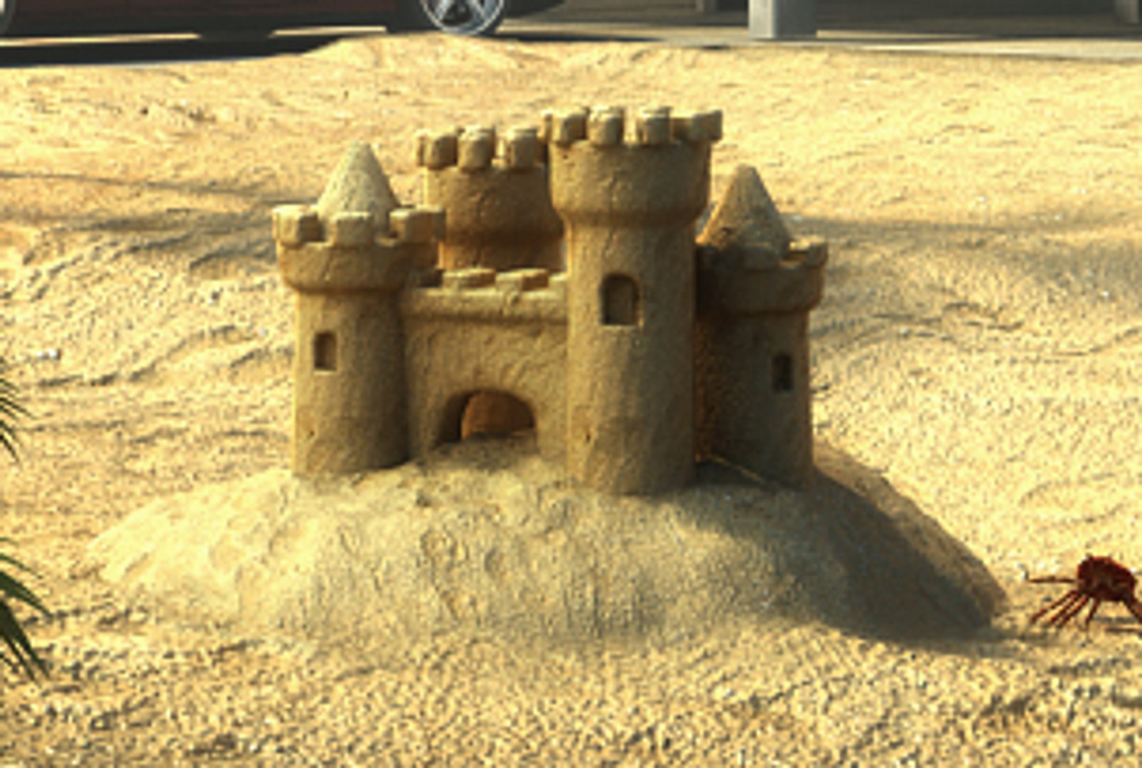 3d Set Sandcastles