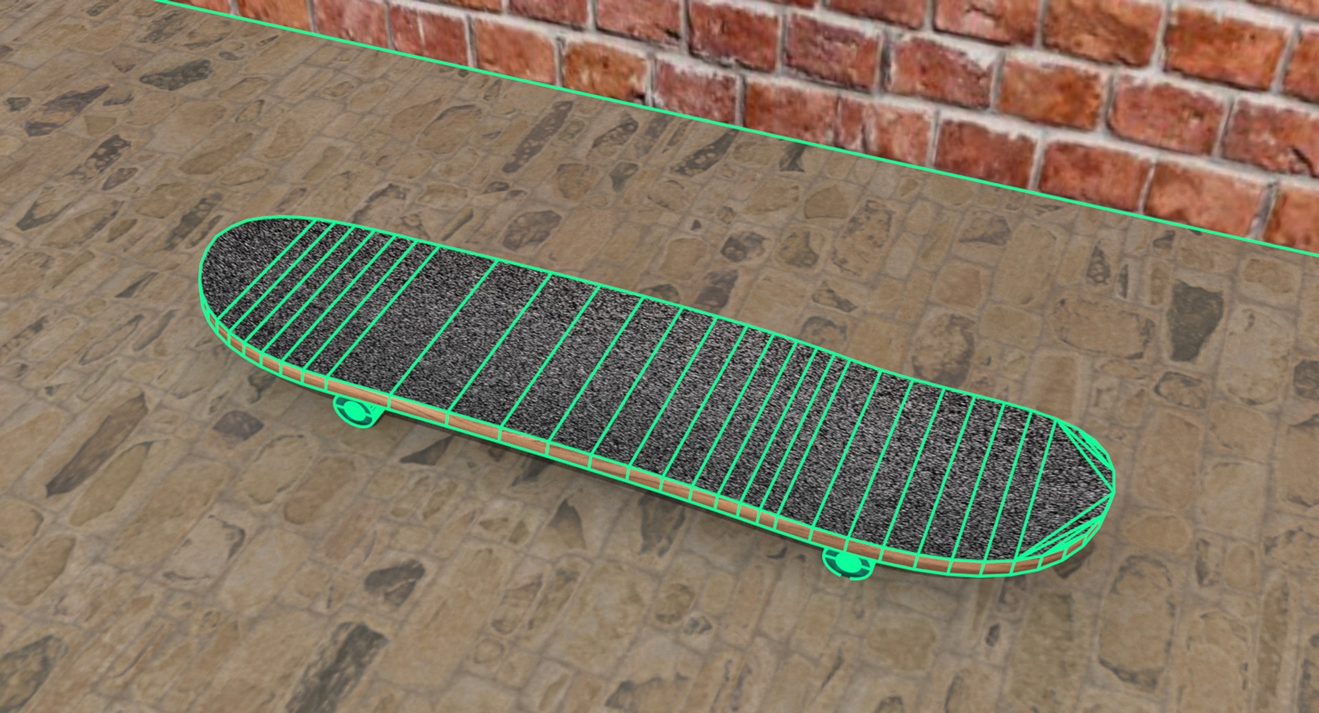 3D model simple skateboard - TurboSquid 1371233