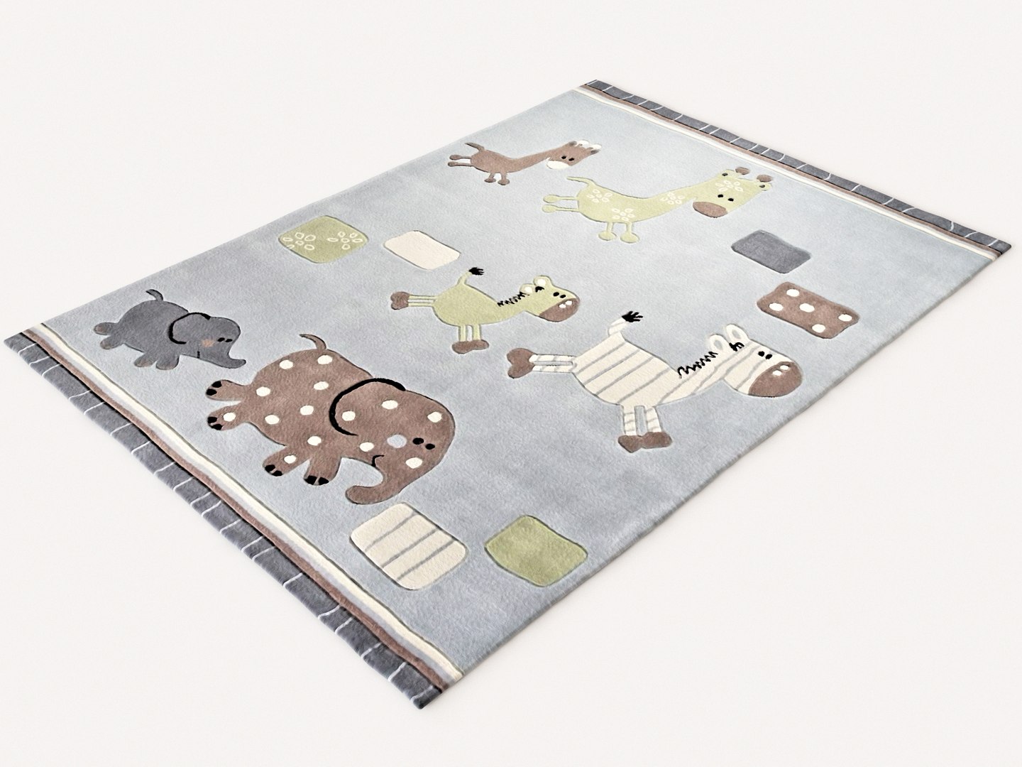 3D Children Rugs - TurboSquid 1221222