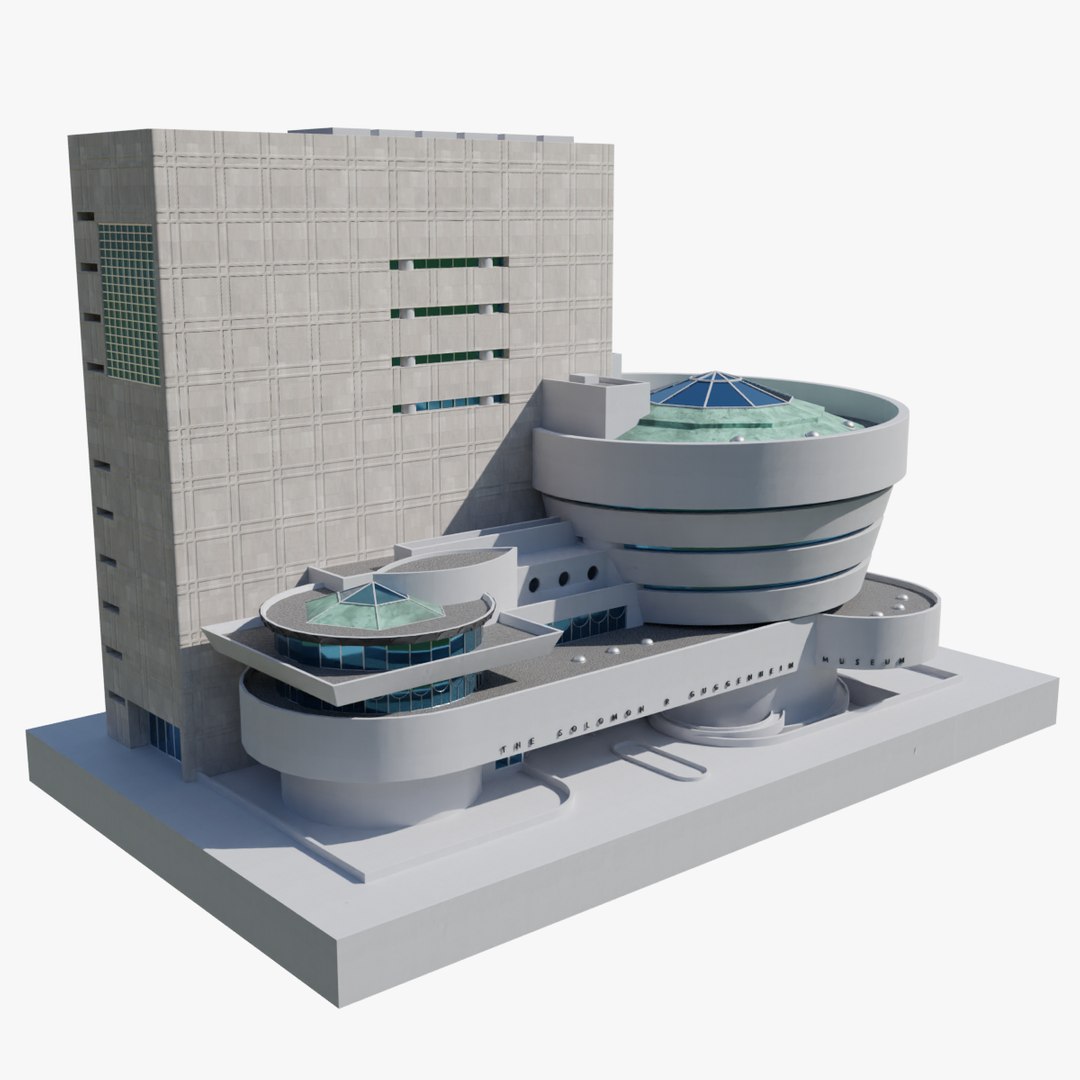 Guggenheim Museum NYC 3D model - TurboSquid 2102736
