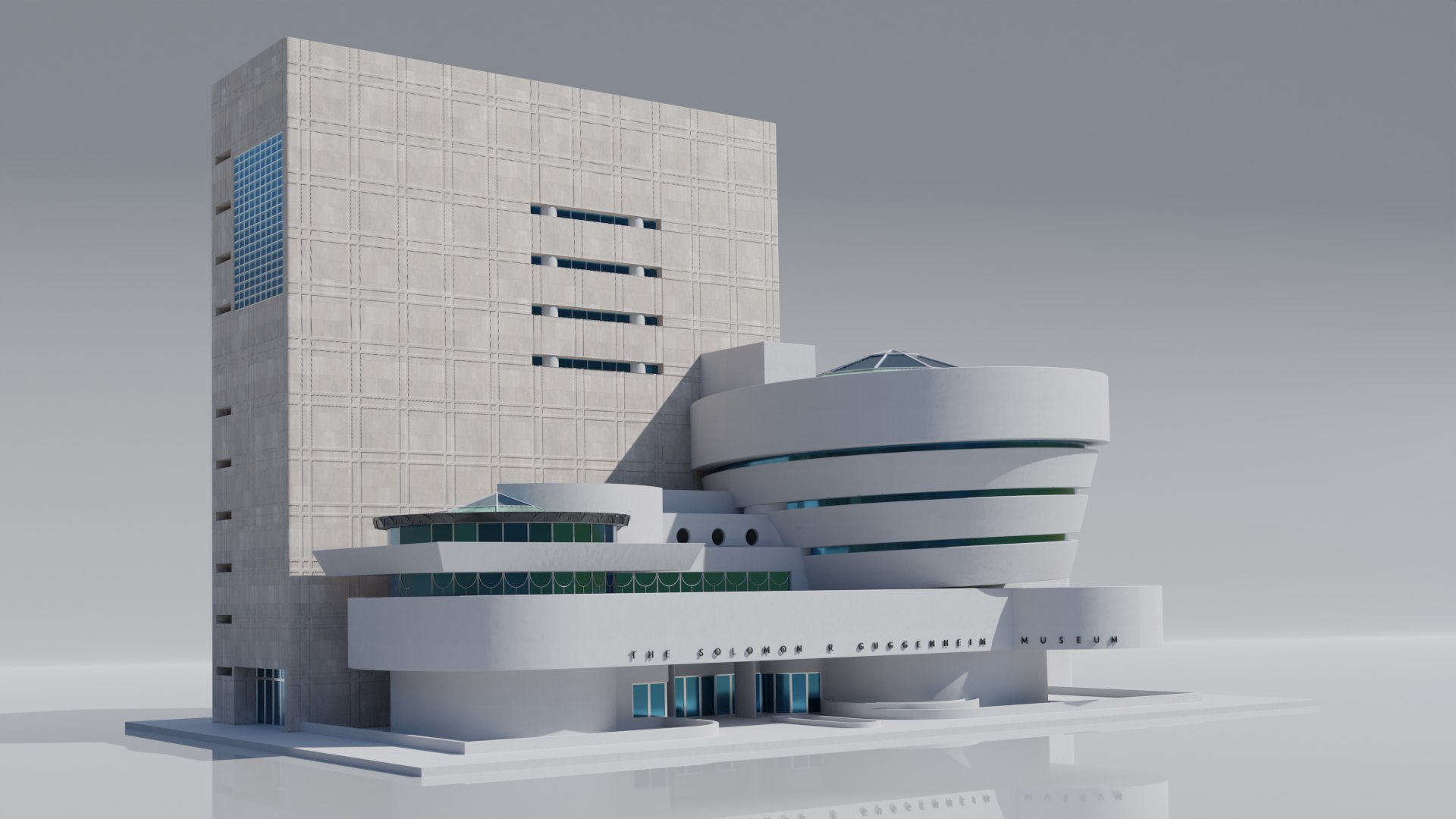 Guggenheim Museum NYC 3D Model - TurboSquid 2102736