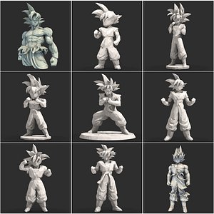 3D Goku Dragon Ball Low Poly 9 - TurboSquid 2418006