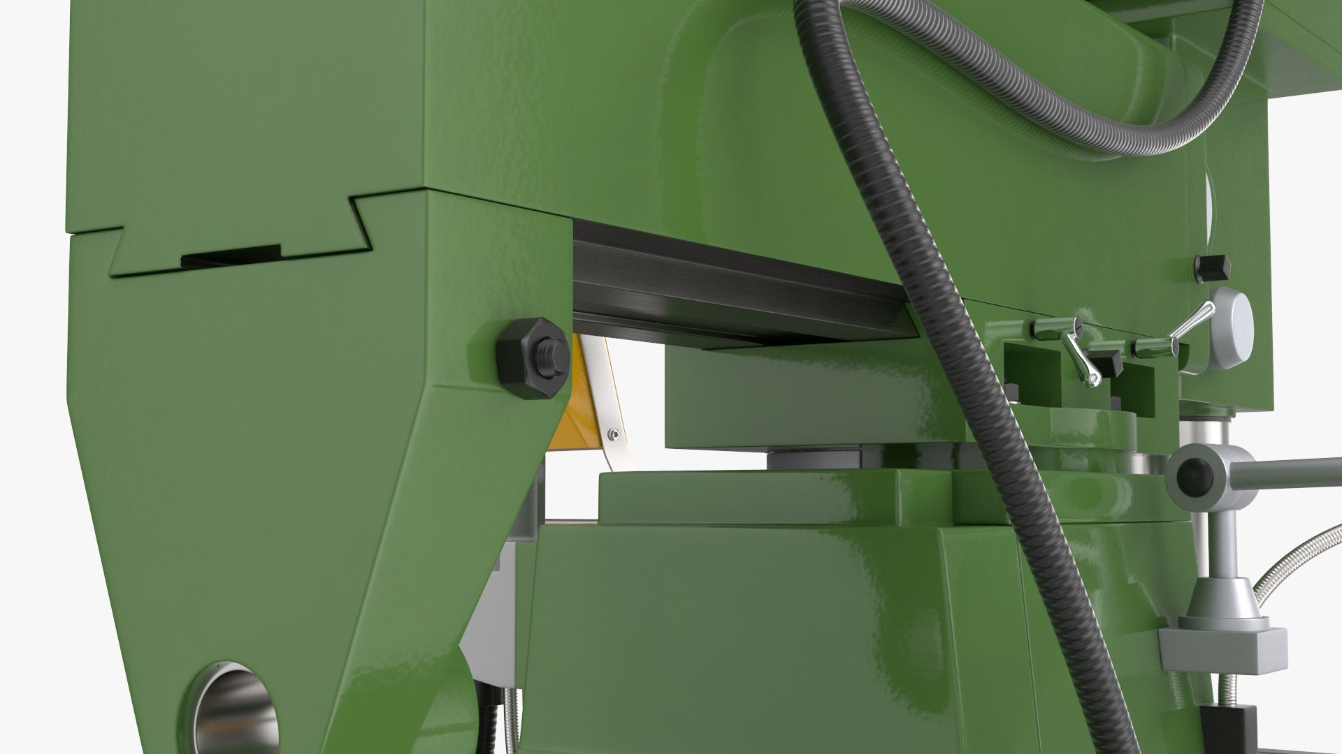 WM-50 Milling Machine Rigged 3D model - TurboSquid 1922248