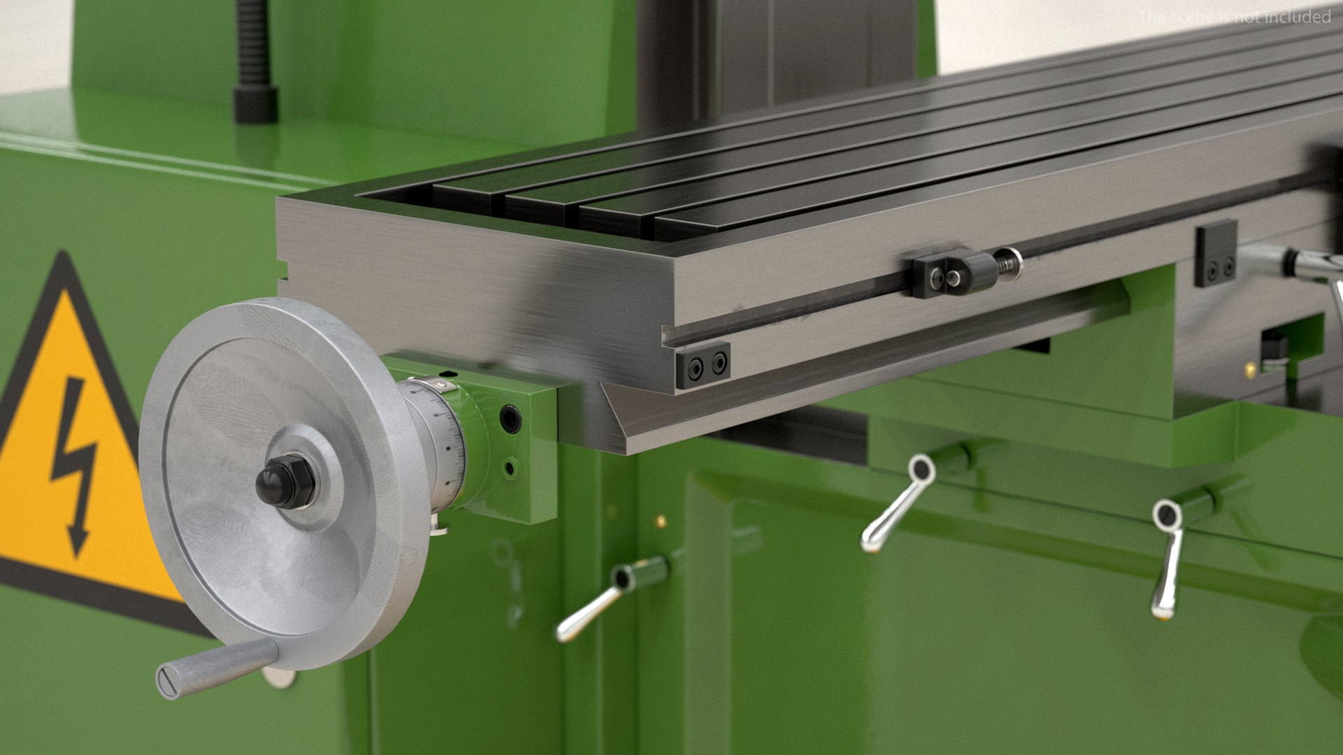 WM-50 Milling Machine Rigged 3D model - TurboSquid 1922248