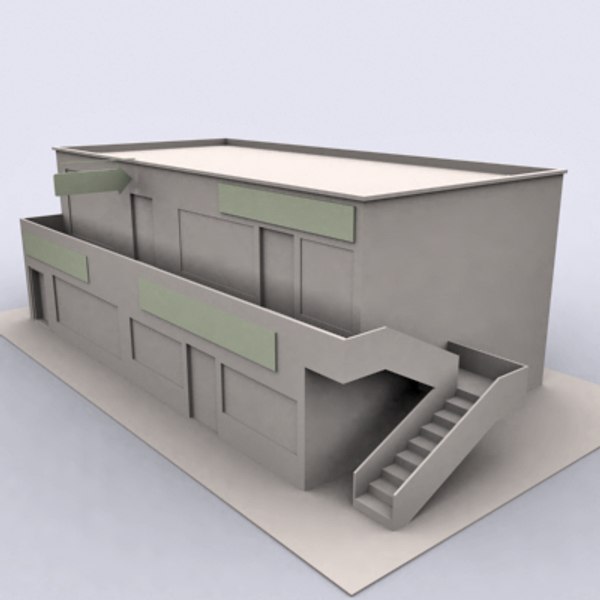 3d shop model