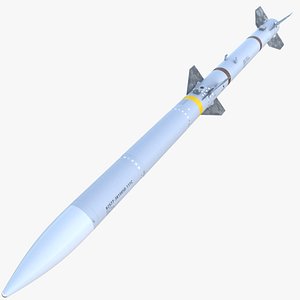 3D aim-120a b amraam model - TurboSquid 1414924