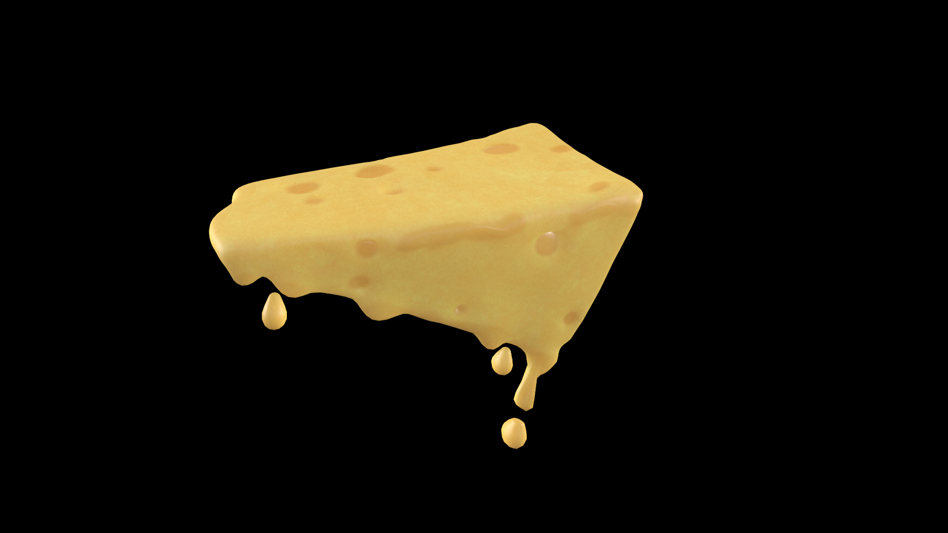 Cheese Melt 3D Model - TurboSquid 2213205