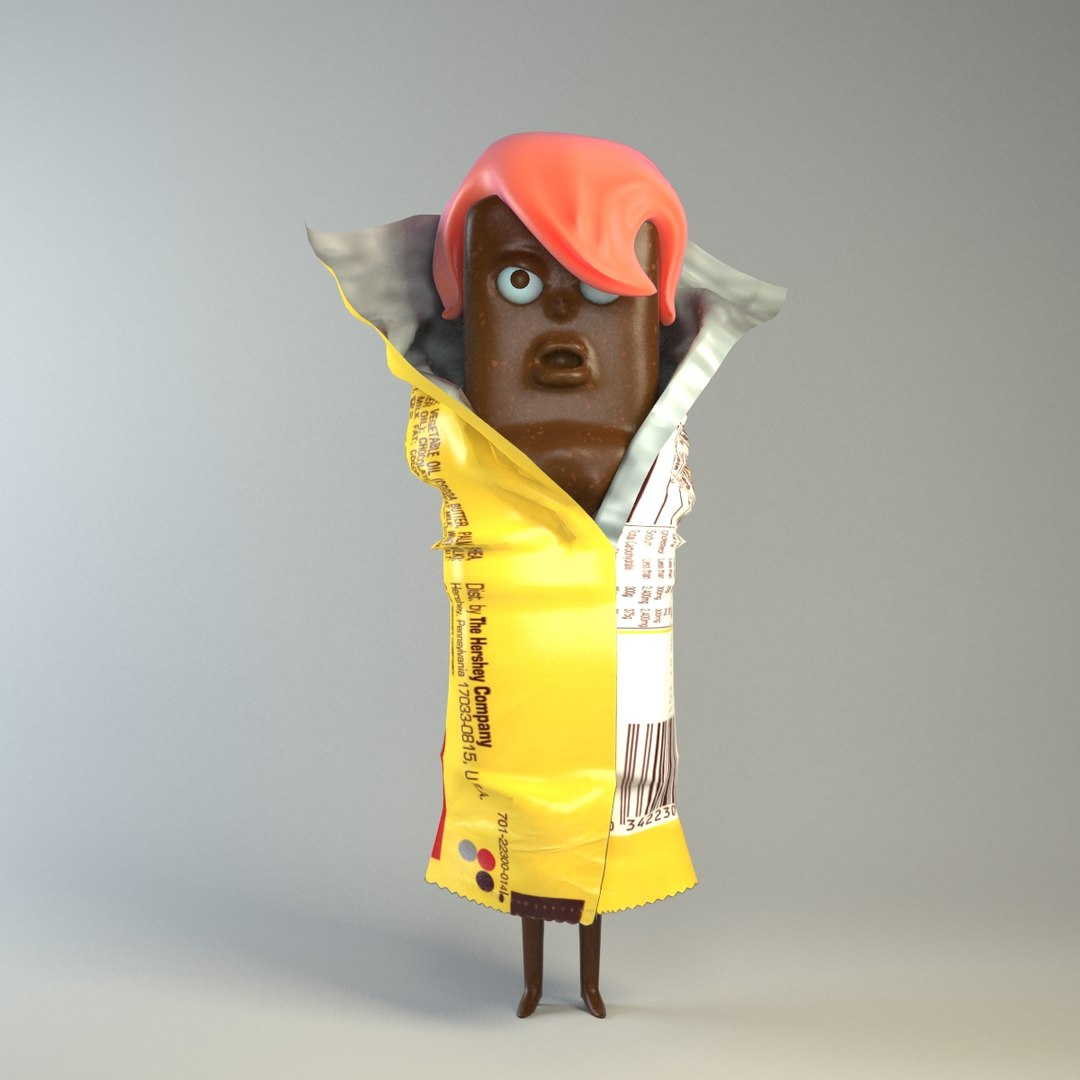 Choco Creature Food 3d Max
