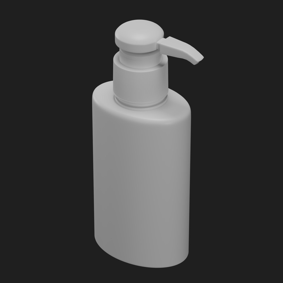 3D Model Liquid Bottle - TurboSquid 1939119