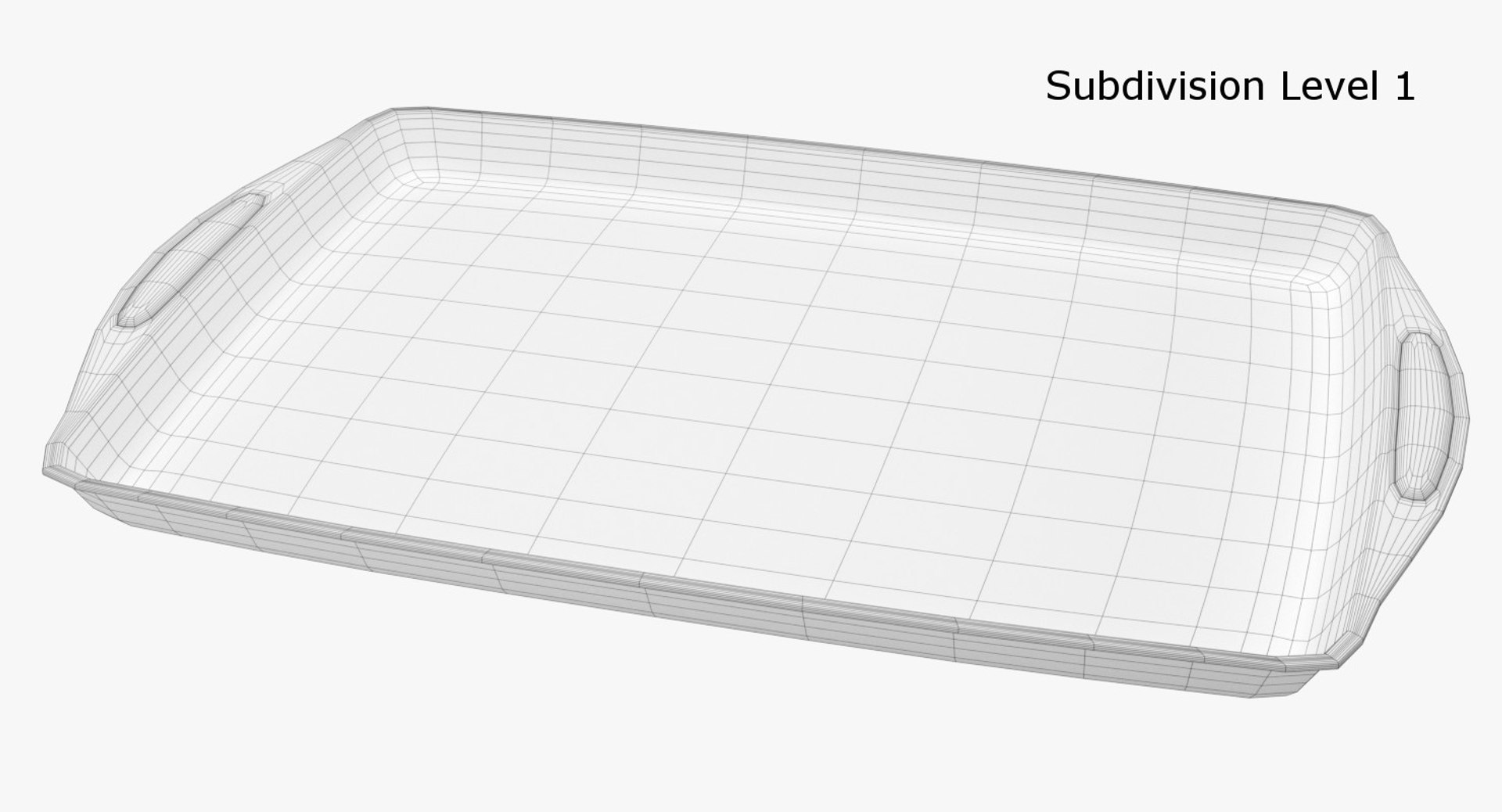 3d model tray