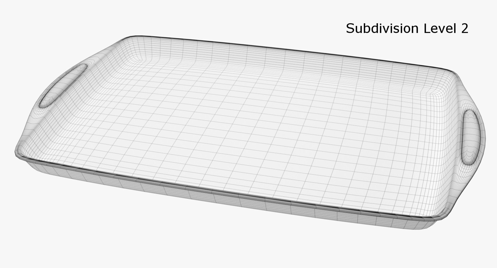 3d model tray