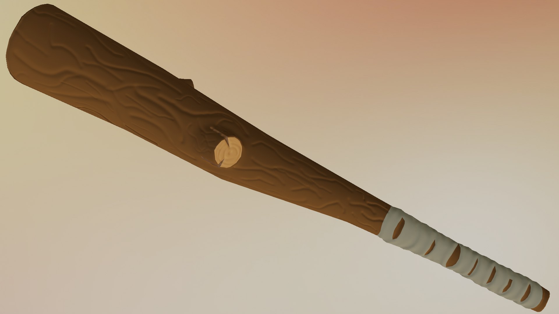 3D Wood Mace Game Ready Low-poly 3D Model Model - TurboSquid 2018188