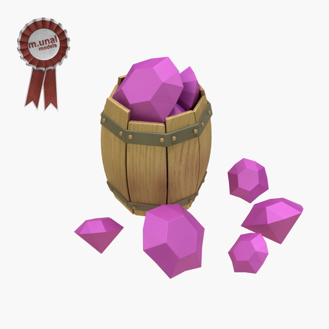 3D model cartoon gem - TurboSquid 1234188