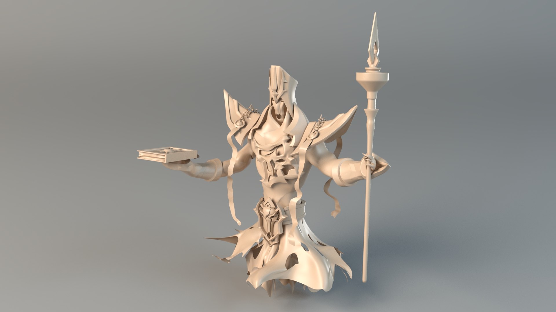 3D Undead Wizard Polys Model | 1145239 | TurboSquid