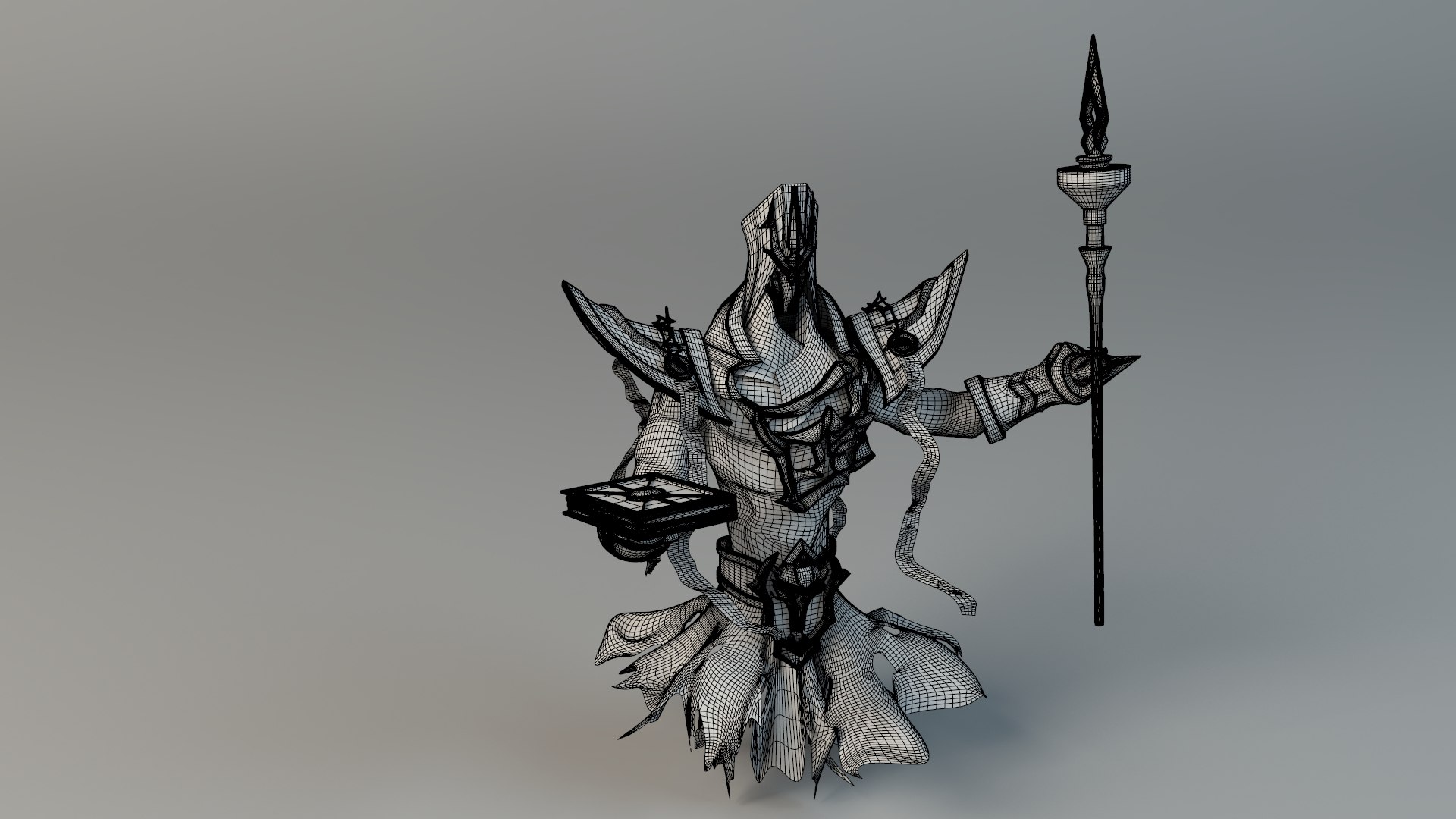 3D Undead Wizard Polys Model | 1145239 | TurboSquid