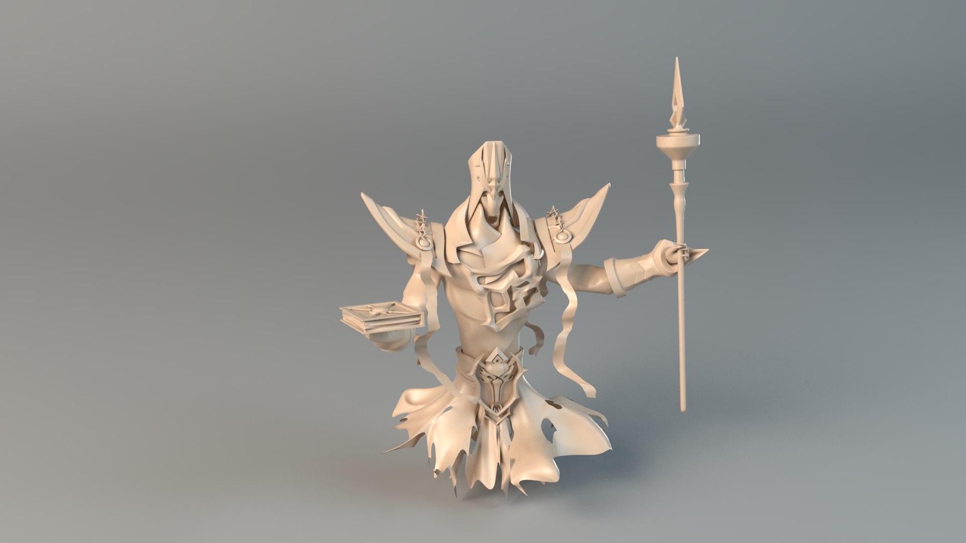 3D Undead Wizard Polys Model | 1145239 | TurboSquid