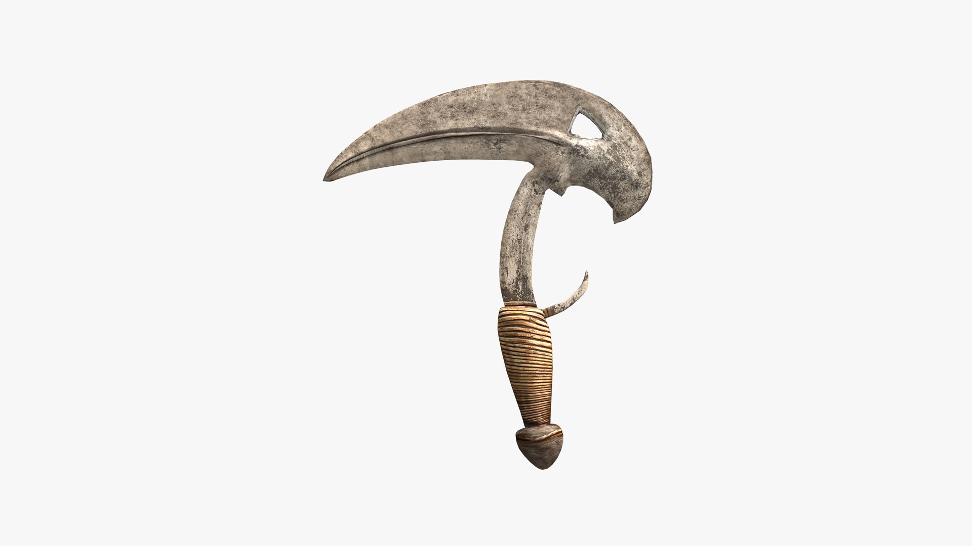 3D Kota Bird Head Throwing Knife - TurboSquid 1907734