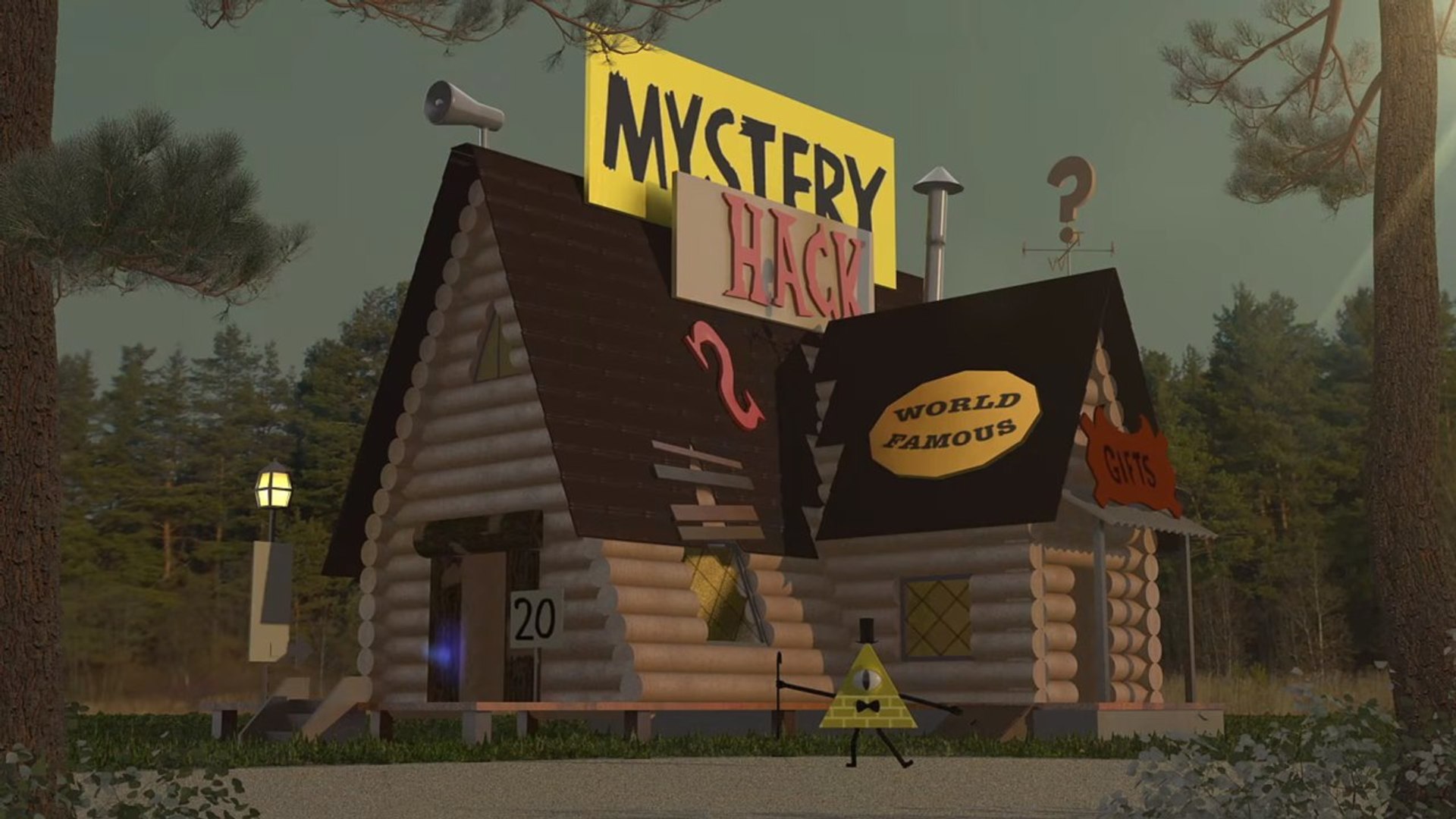 3d Mystery Shack