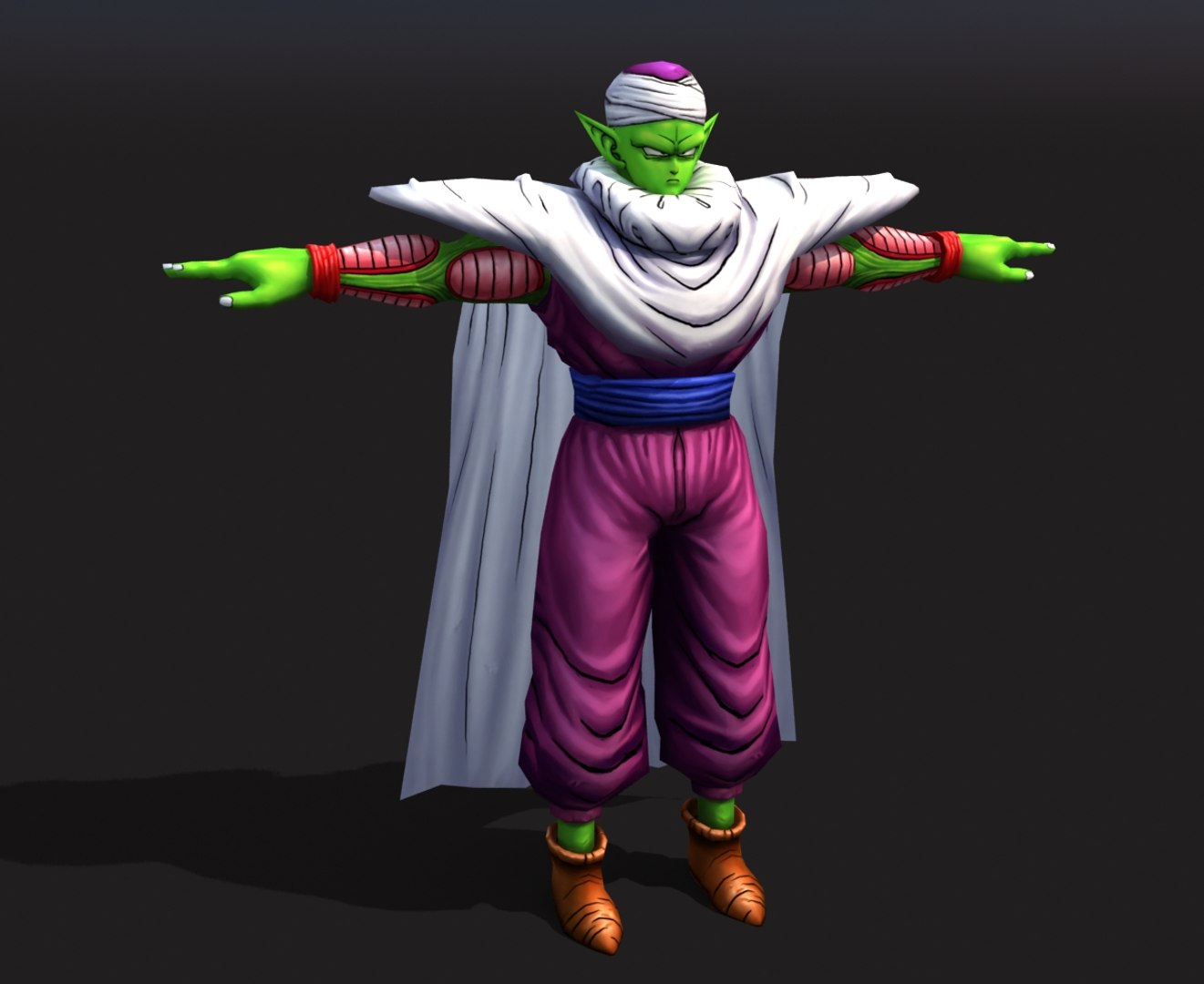 Piccolo Character Dragon Ball 3D Model - TurboSquid 1345203