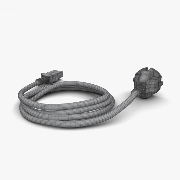 3D model power cord - TurboSquid 1570225