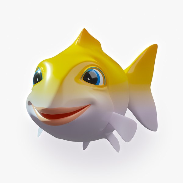 Cartoon Fish 3D Models for Download | TurboSquid
