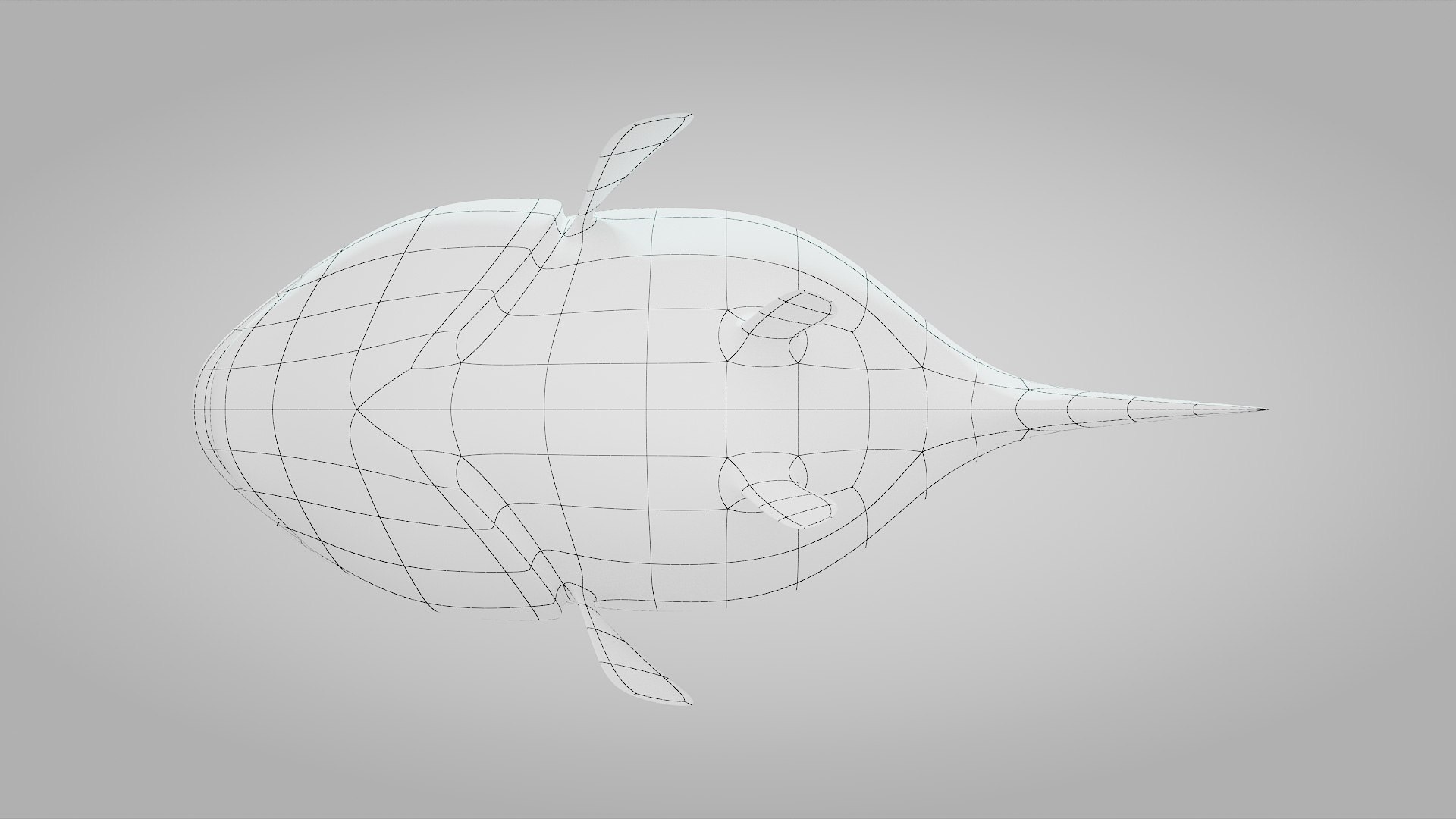 Cartoon fish 3D model - TurboSquid 1655158