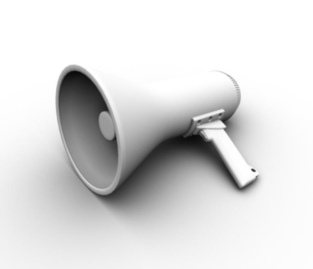 Megaphone 3d Model