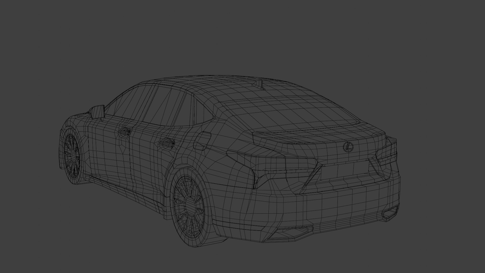 Lexus LS 3D Model - TurboSquid 1799048