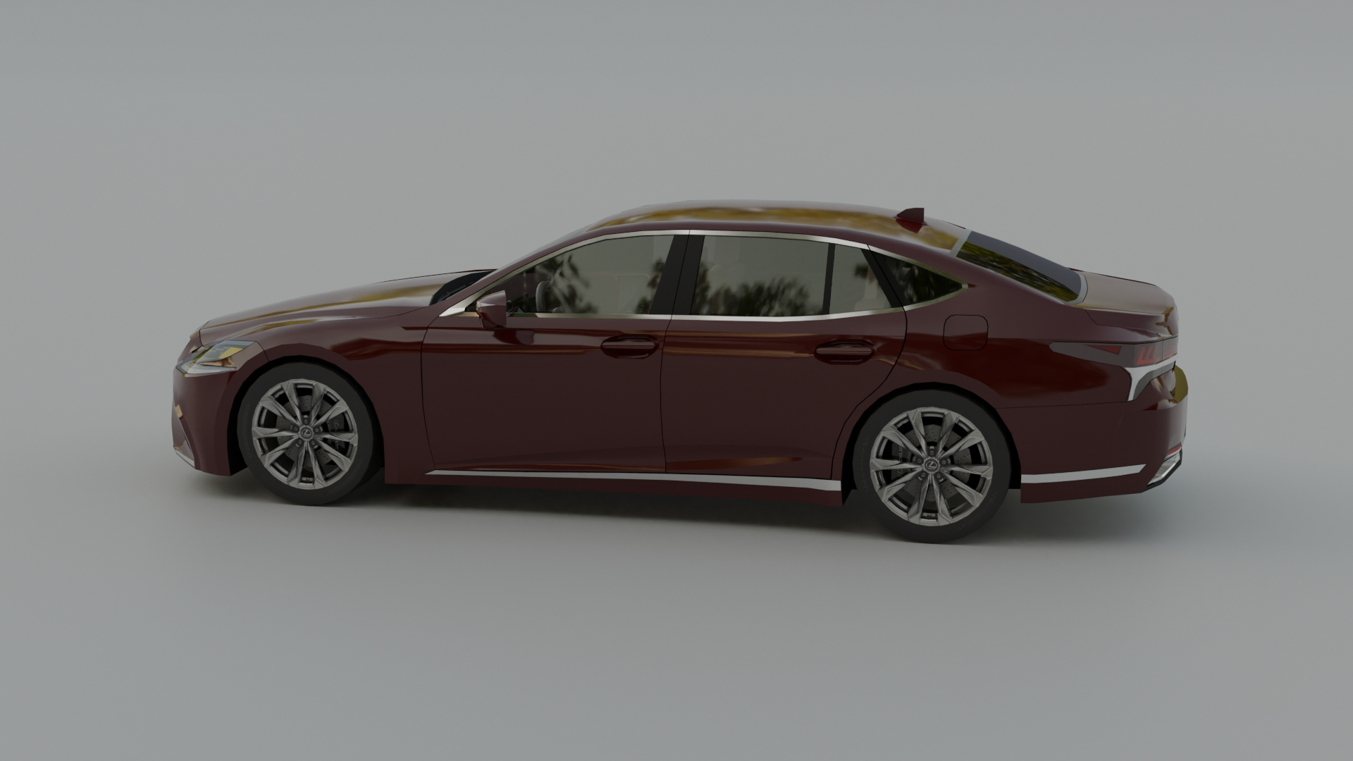 Lexus LS 3D Model - TurboSquid 1799048