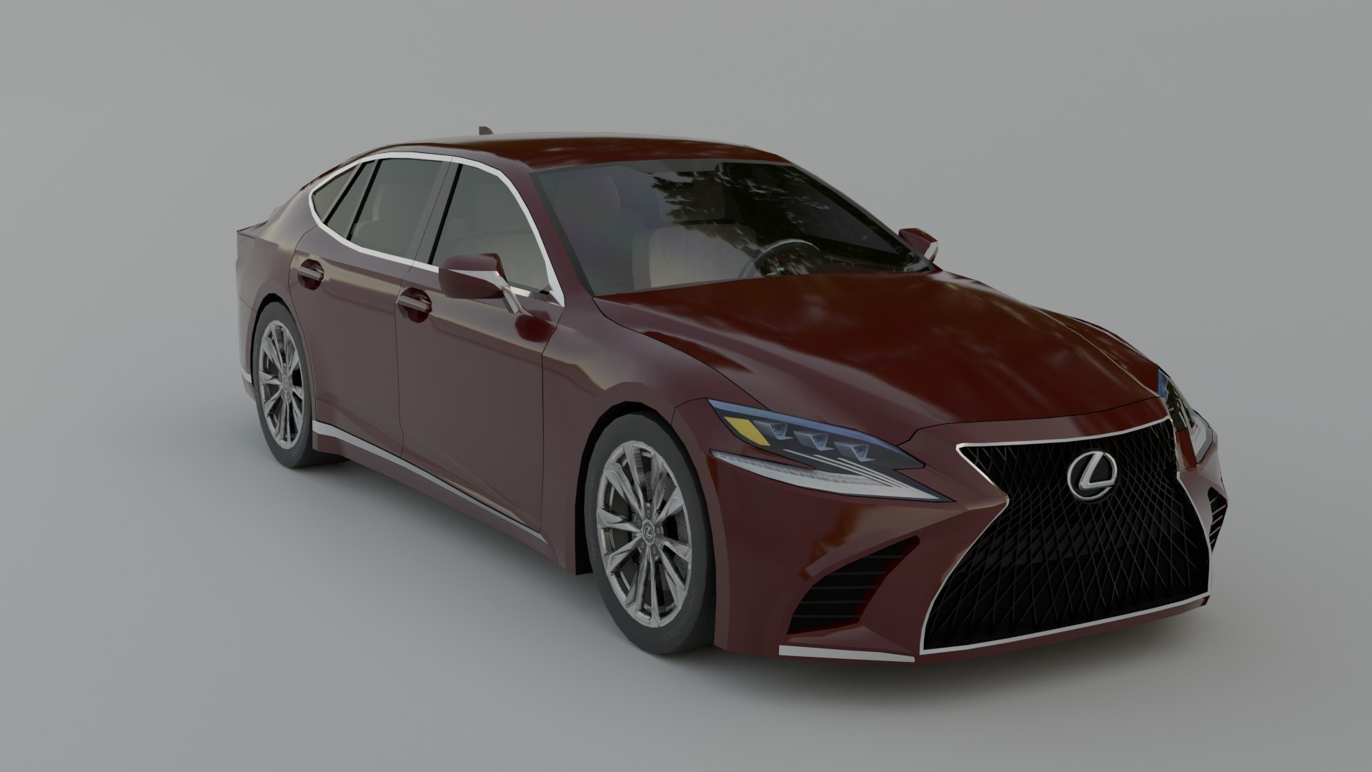 Lexus LS 3D Model - TurboSquid 1799048