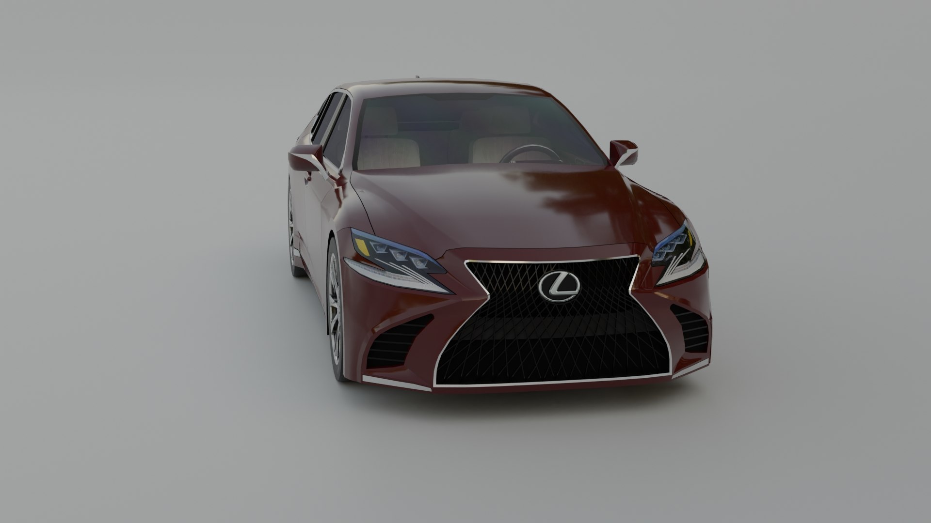 Lexus LS 3D Model - TurboSquid 1799048