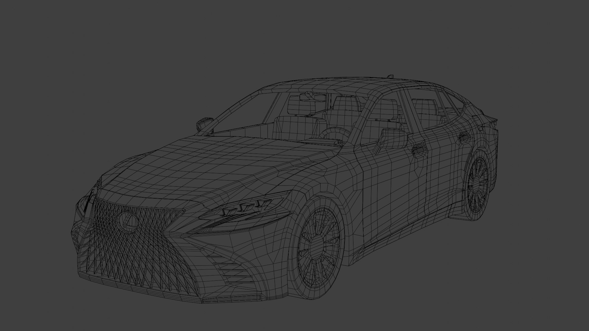 Lexus LS 3D Model - TurboSquid 1799048