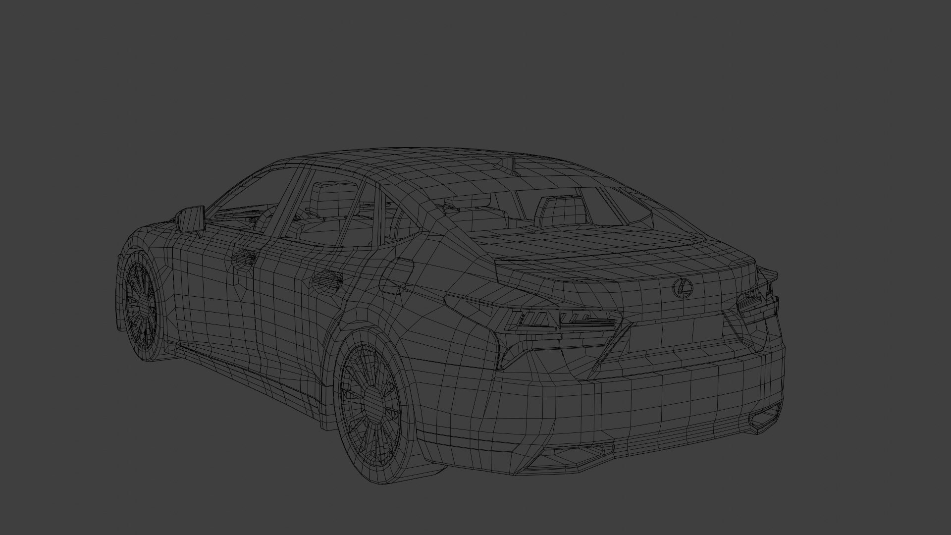 Lexus LS 3D Model - TurboSquid 1799048